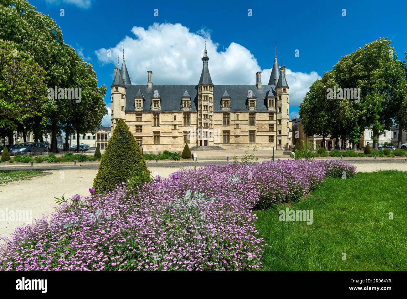 Nevers. The ducal palace was the home of the lords of the Nièvre region ...