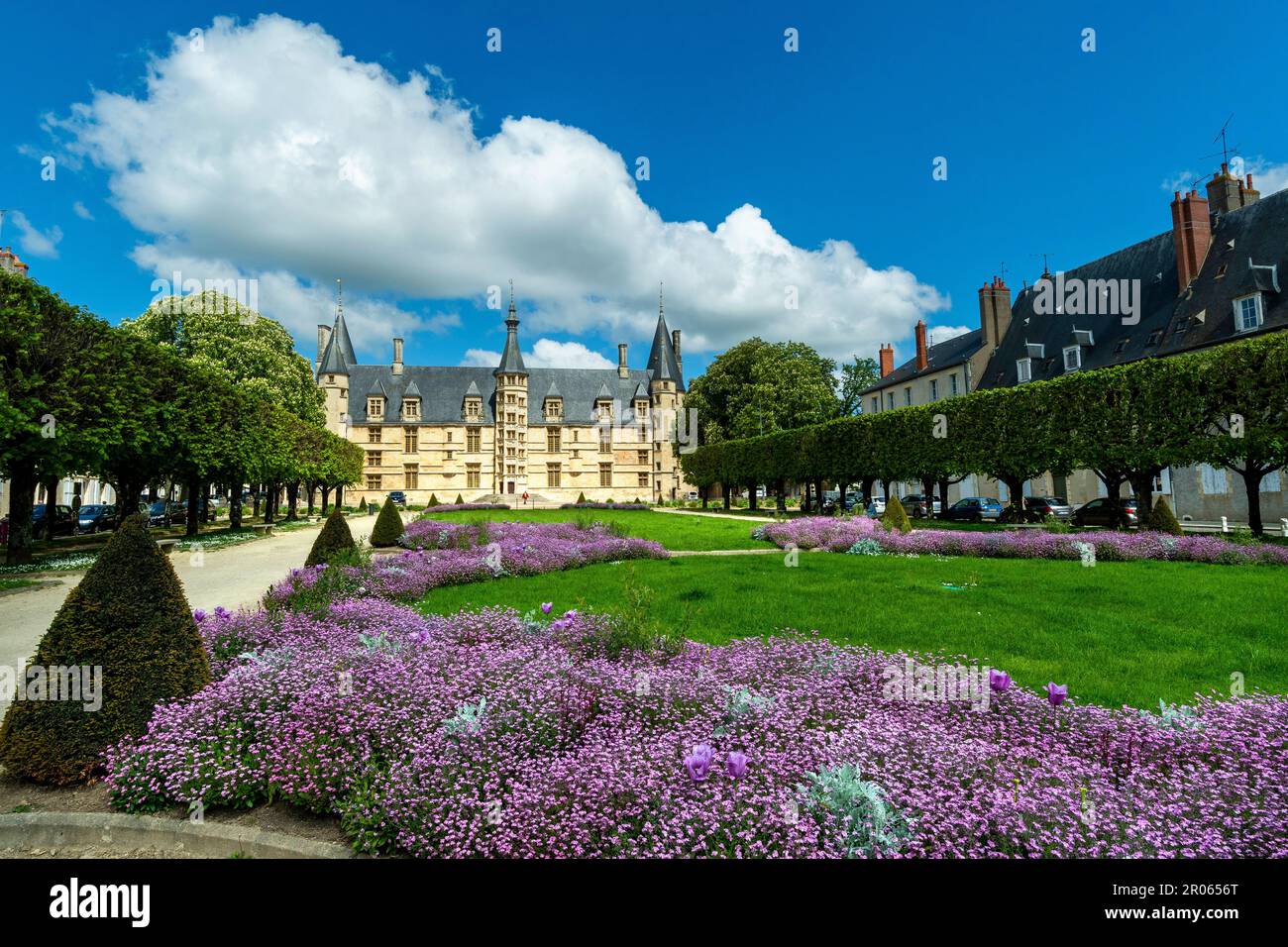 Nevers. The ducal palace was the home of the lords of the Nièvre region ...