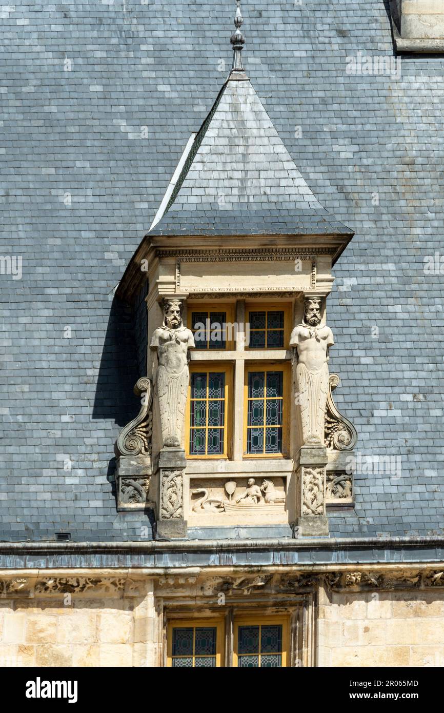 Nevers.The ducal palace was the home of the lords of the Nièvre region ...