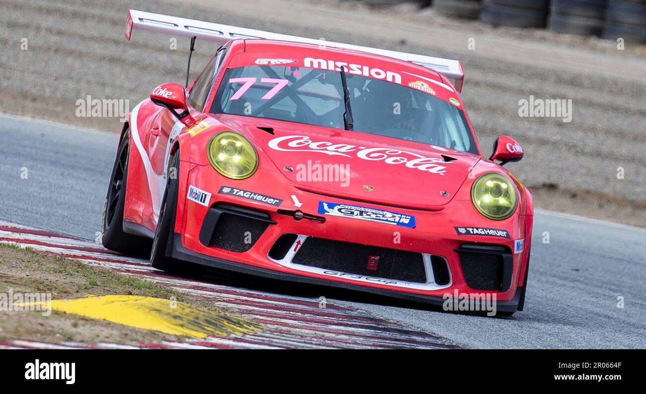 Monterey, CA, USA. 06th May, 2023. A. Michael Williams(77) Porsche GT3 ...
