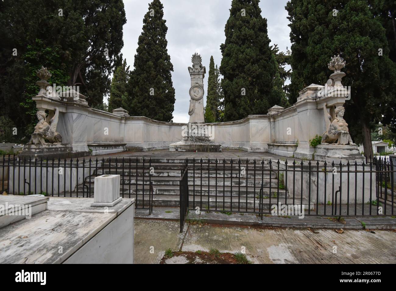 The First Cemetery of Athens, Greece Stock Photo - Alamy