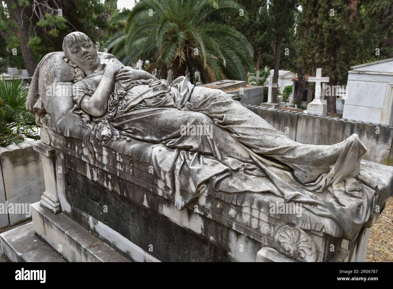 The First Cemetery of Athens, Greece Stock Photo - Alamy