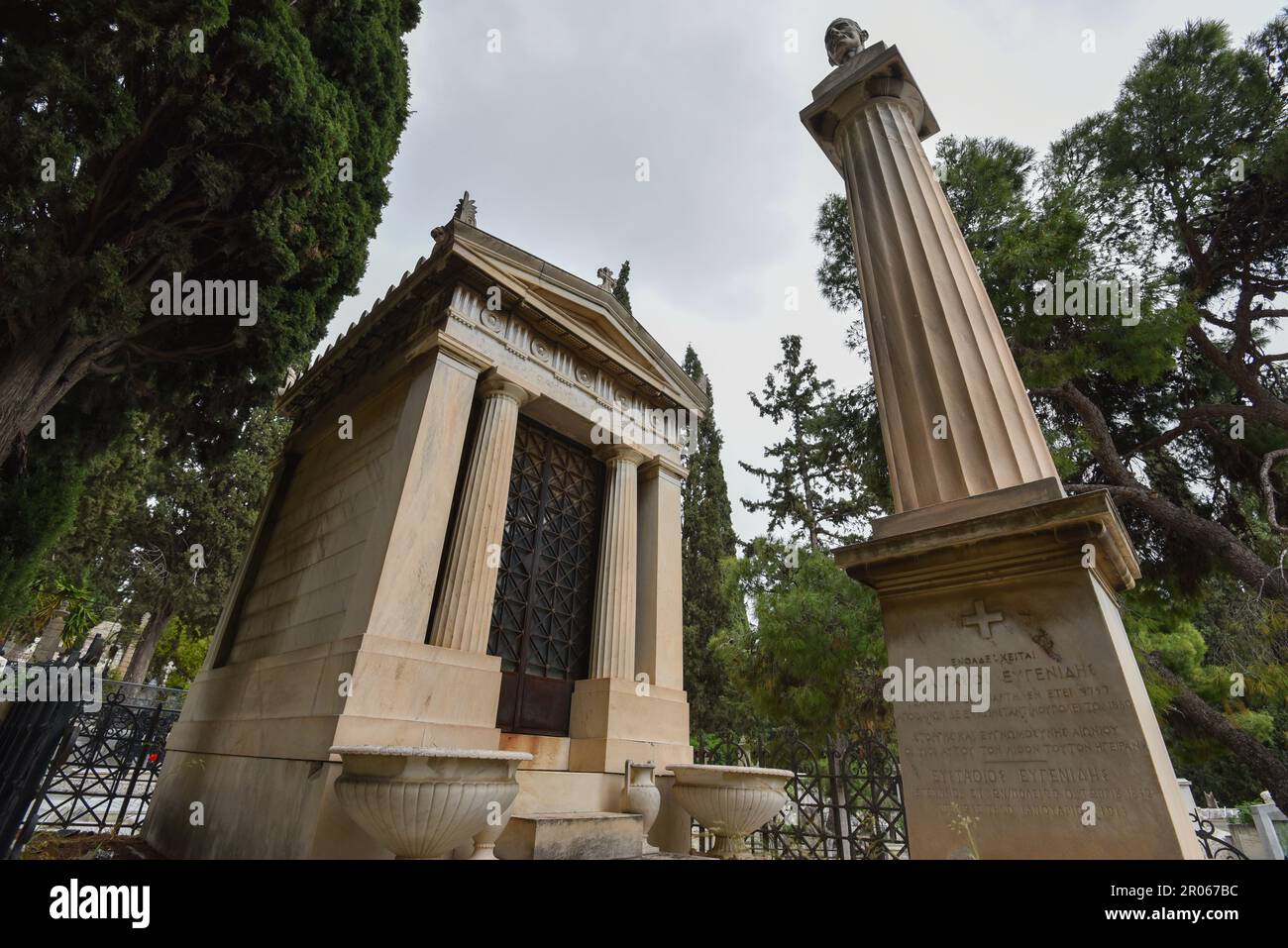 The First Cemetery of Athens, Greece Stock Photo - Alamy