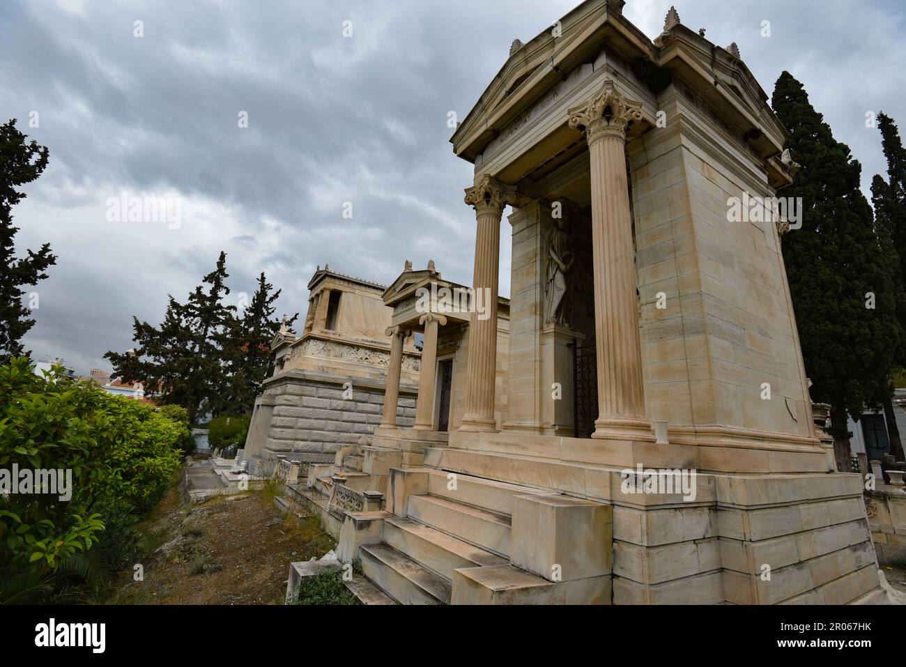 The First Cemetery of Athens, Greece Stock Photo - Alamy