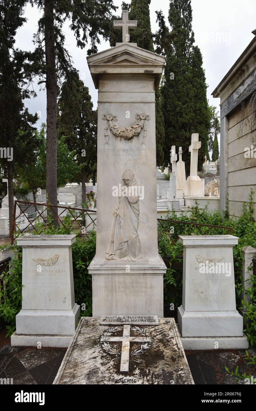 The First Cemetery of Athens, Greece Stock Photo - Alamy