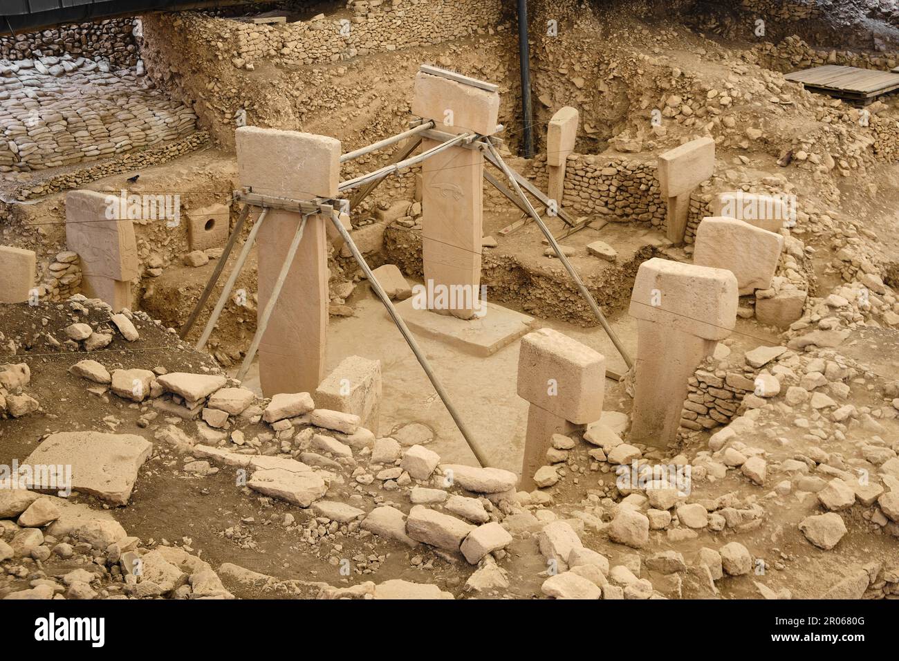 Gobekli Tepe Neolithic Sanctuary Stock Photo - Alamy