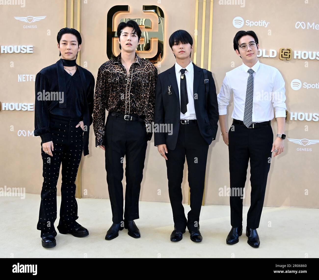 Los Angeles, USA. 06th May, 2023. Kim Woo-sung, Jaehyeong Lee, Hajoon ...