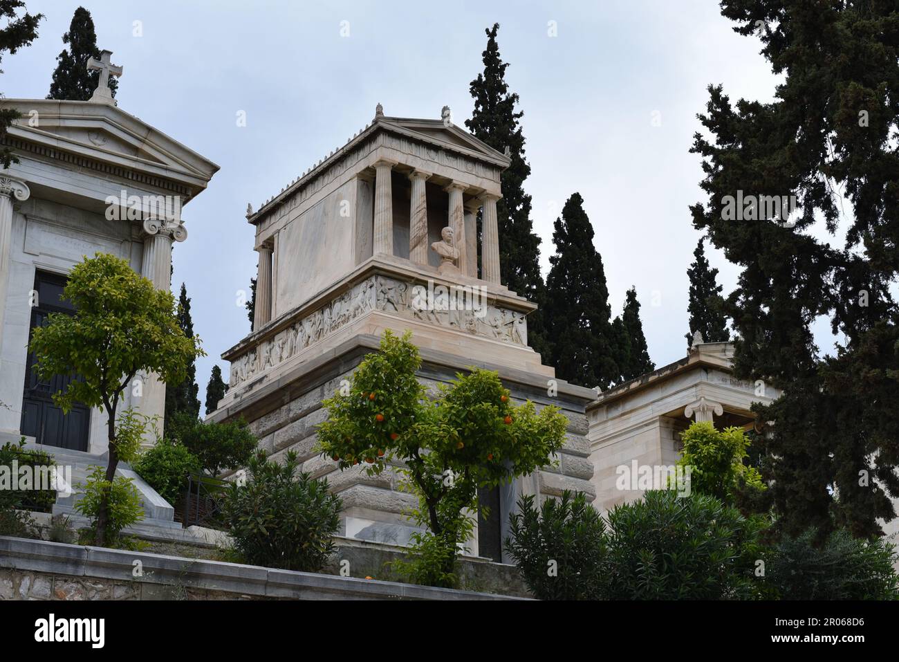 The First Cemetery of Athens, Greece Stock Photo - Alamy