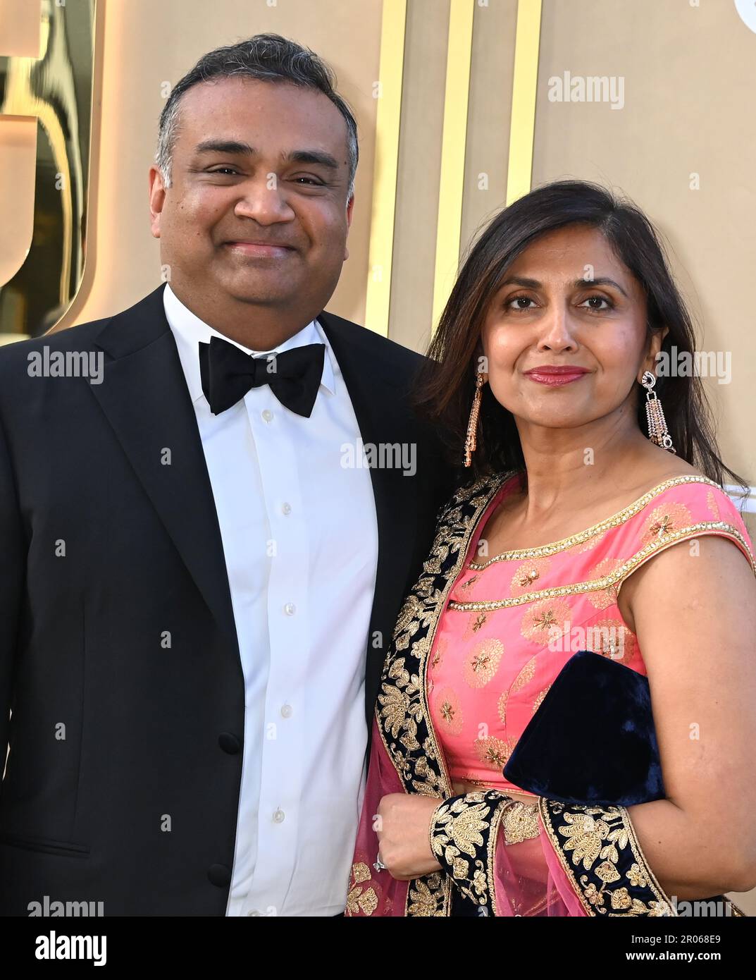 Los Angeles, USA. 06th May, 2023. Neal Mohan and Hema Sareen Mohan ...