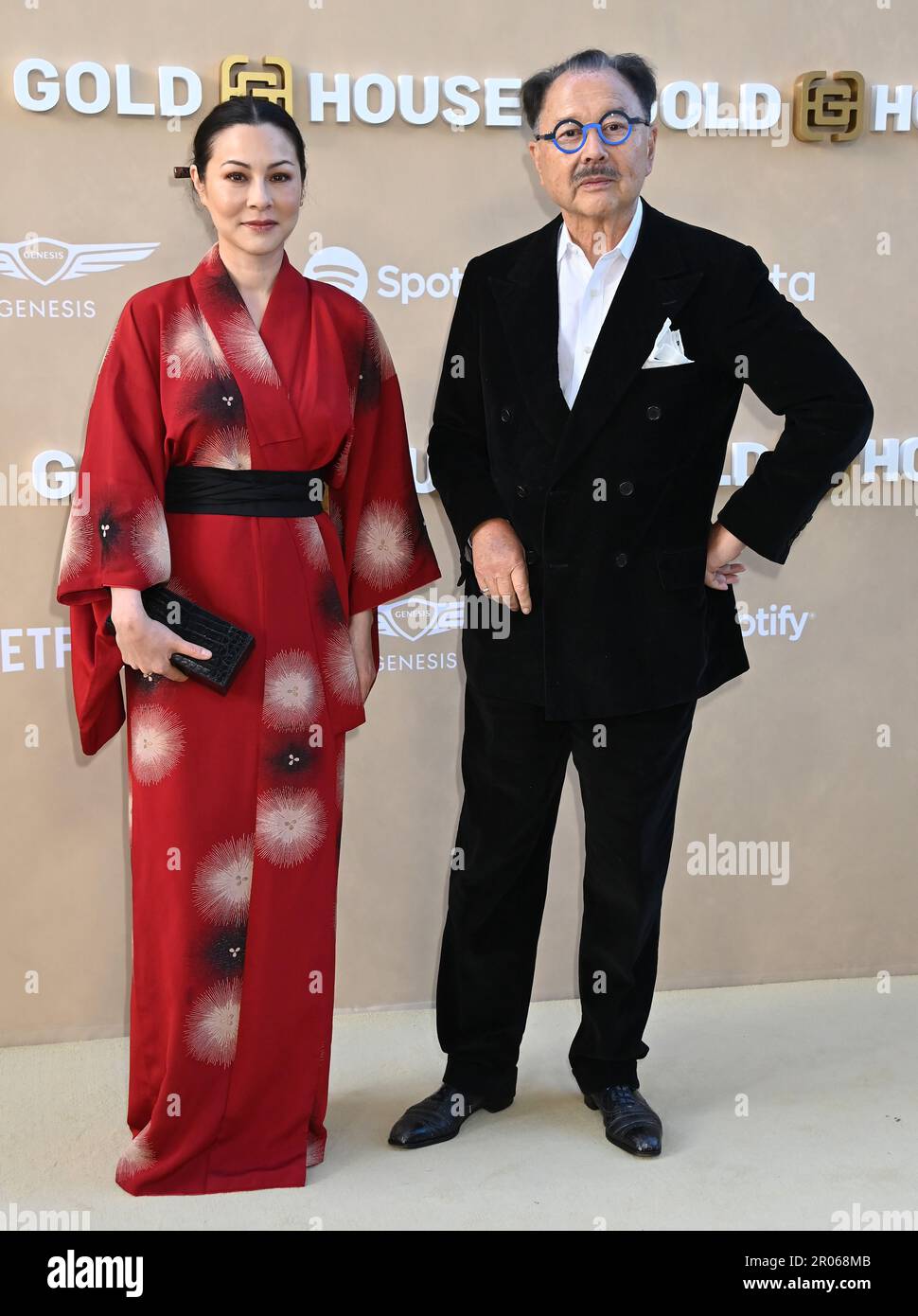 Los Angeles, USA. 06th May, 2023. China Chow and Michael Chow arriving ...