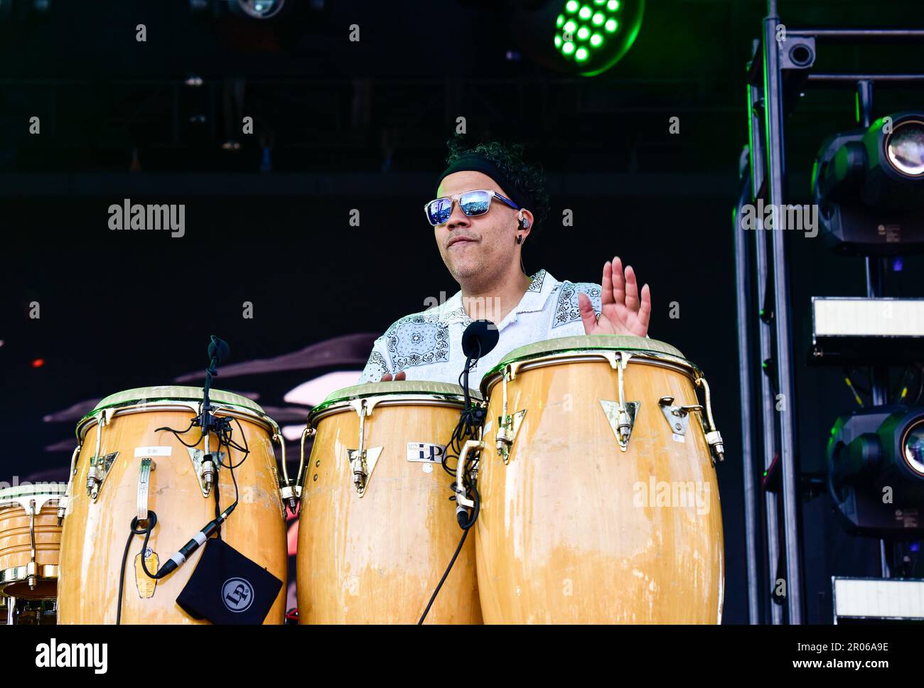 Redondo Beach, California, May 6, 2023 - The band Dispatch Performing ...