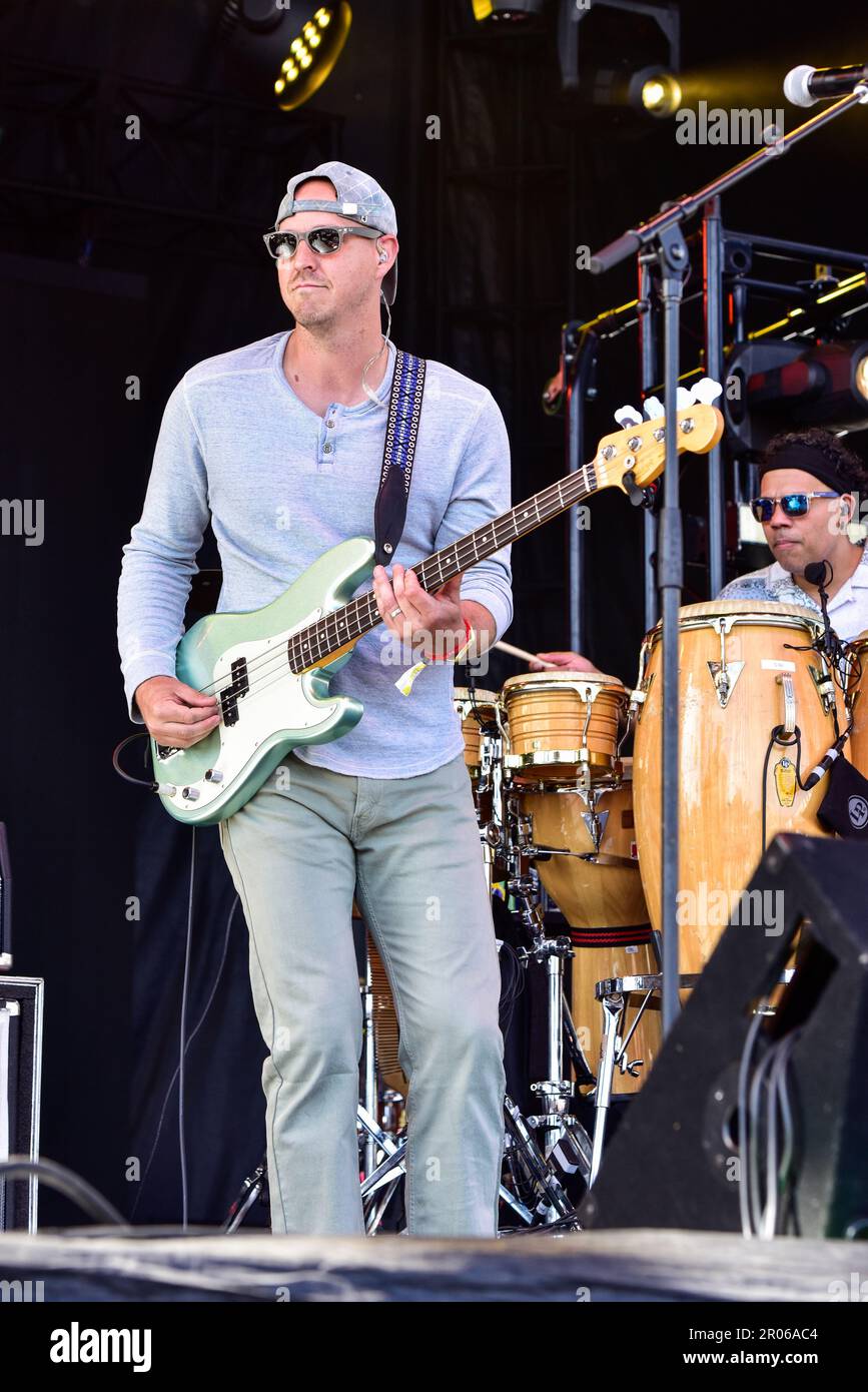 Redondo Beach, California, May 6, 2023 - The band Dispatch Performing ...