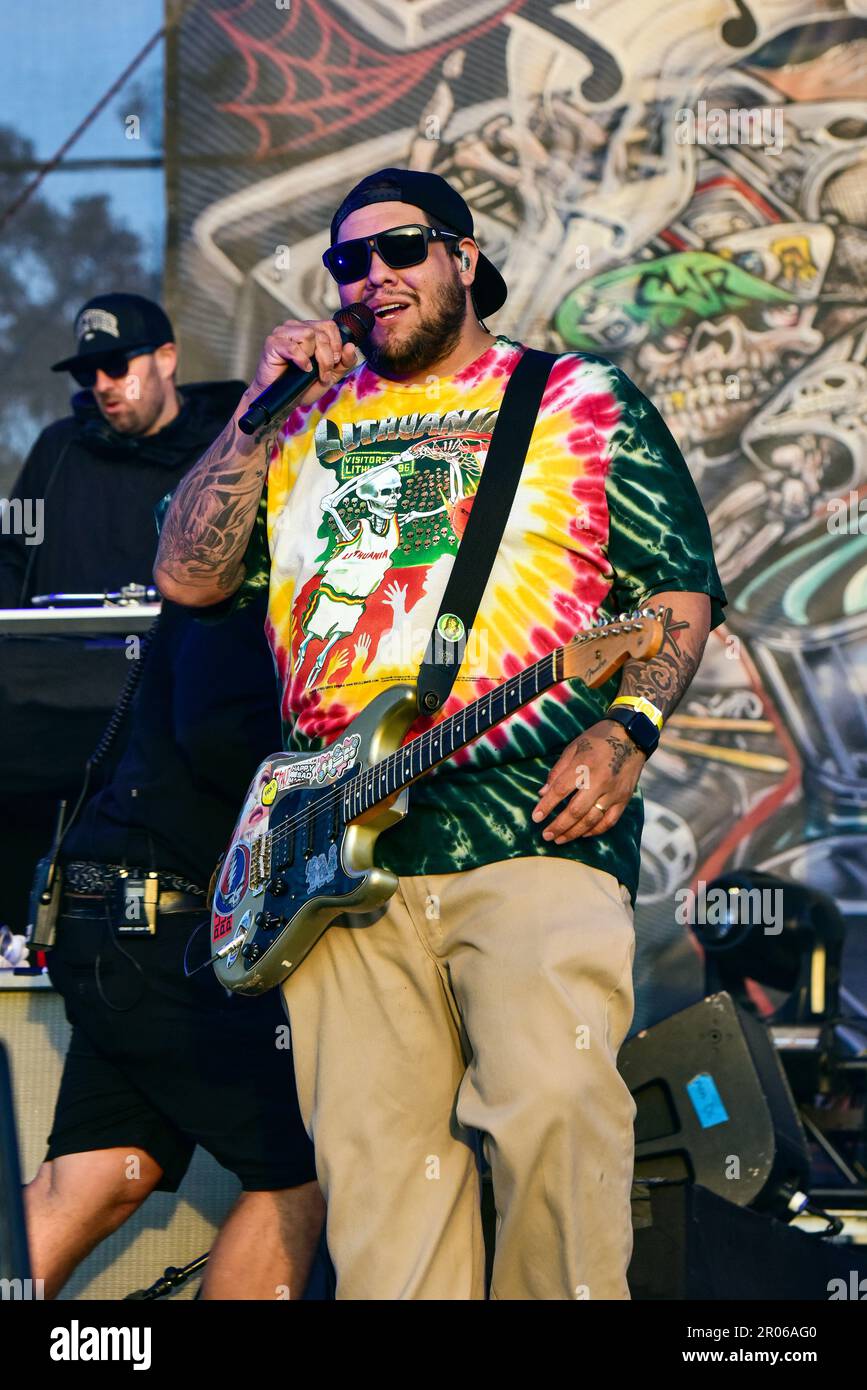 Redondo Beach, California, May 6, 2023 - Sublime with Rome performing ...