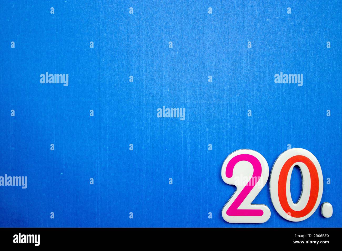 Number 20 hi-res stock photography and images - Alamy