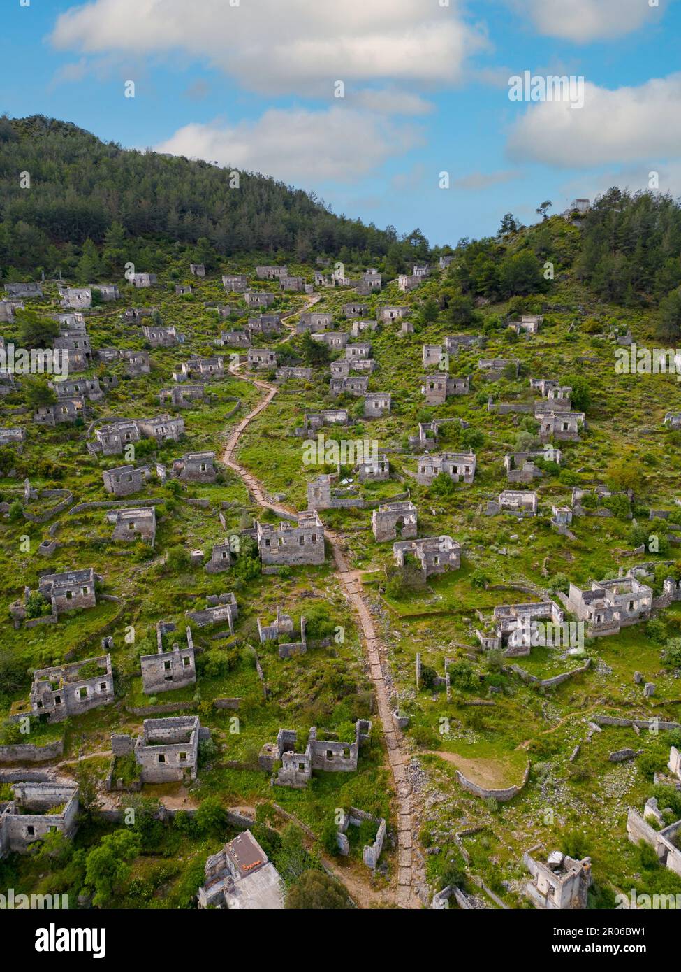 Fethiye stone village hi-res stock photography and images - Alamy