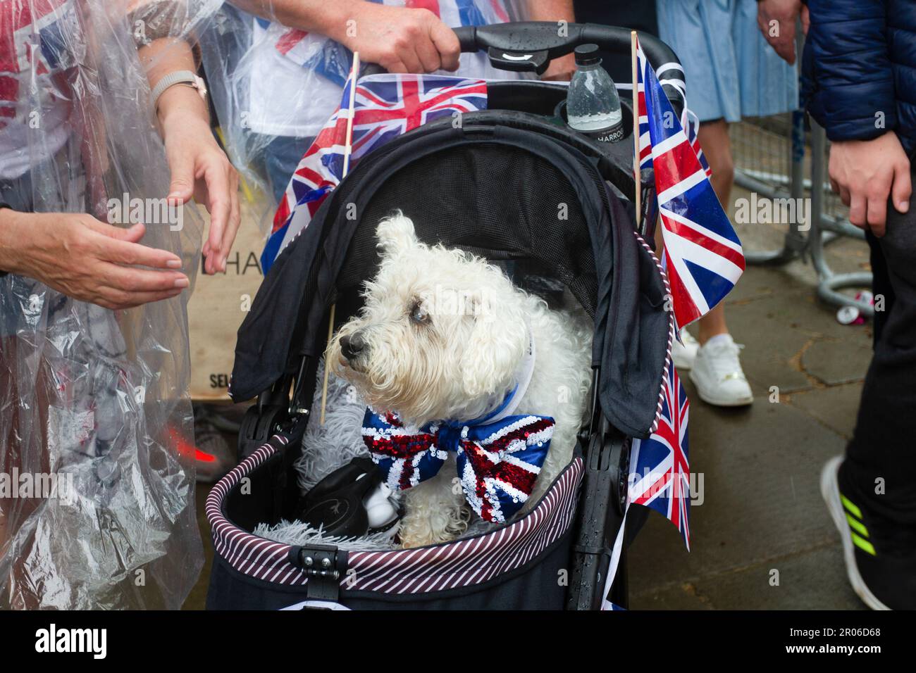 London, Westminster, Britain. 06/5/2023 Coronation Day. As Britain ...