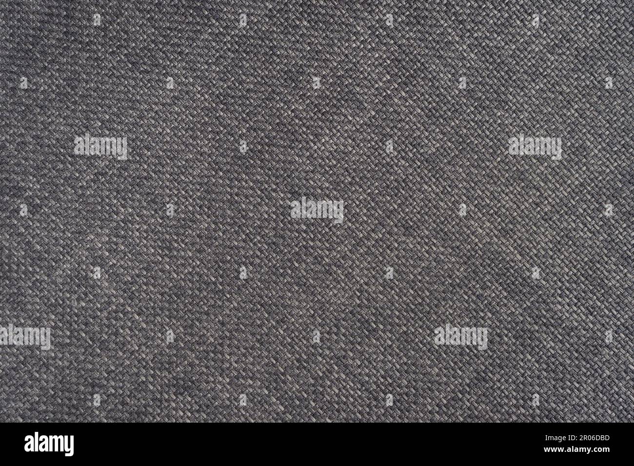 Jacquard woven upholstery, gray coarse fabric texture with diagonal ...
