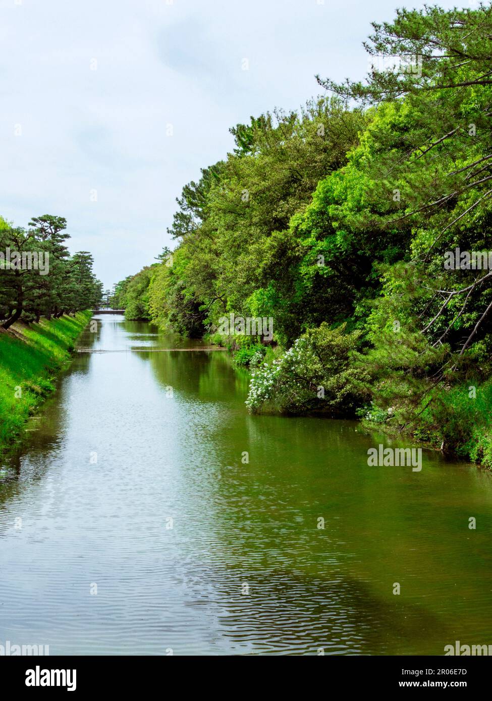 Tomb of Emperor Nintoku (Daisen Kofun) in Sakai City/Japan Stock Photo ...