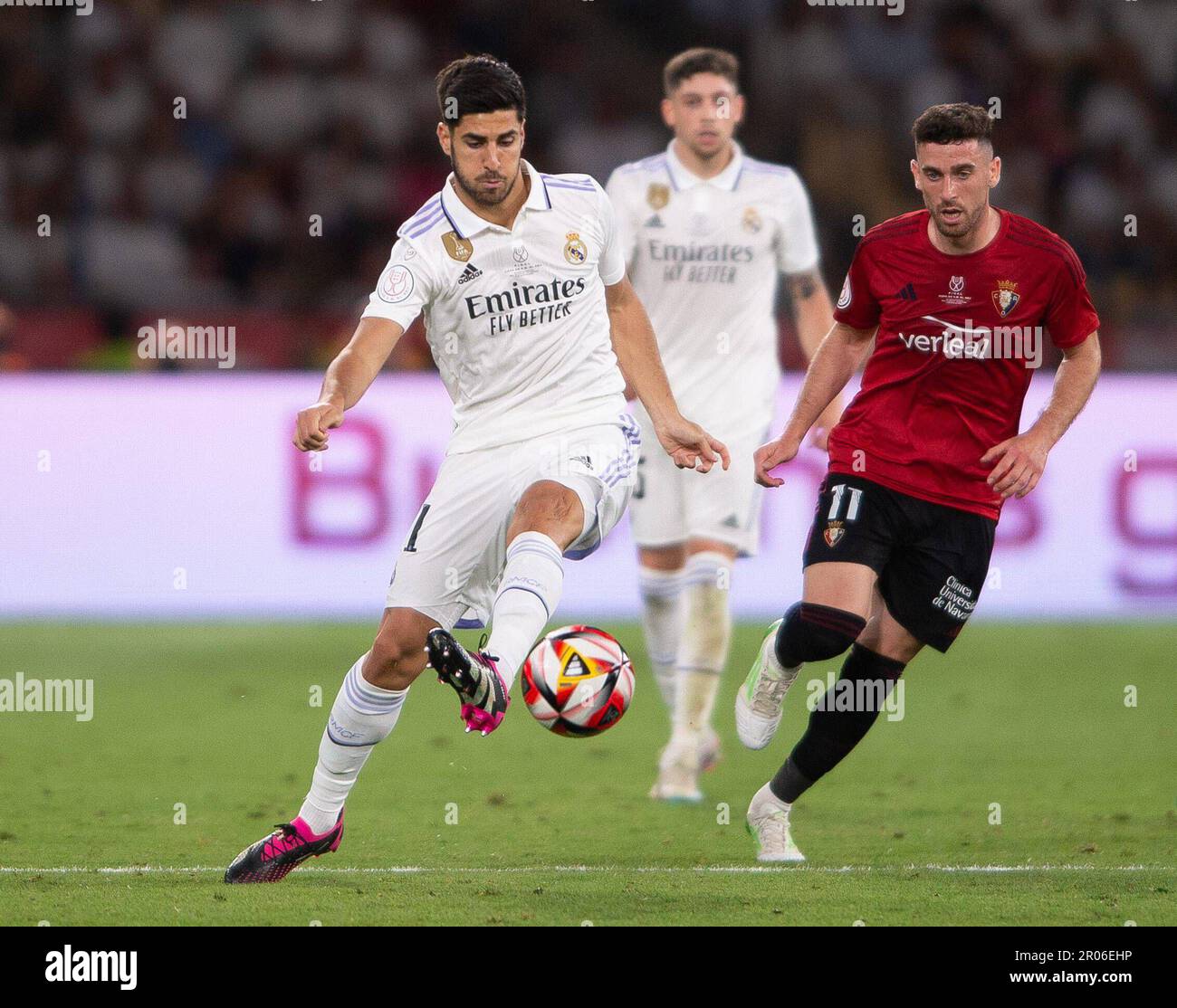 Real madrid sevilla asensio hi-res stock photography and images - Alamy