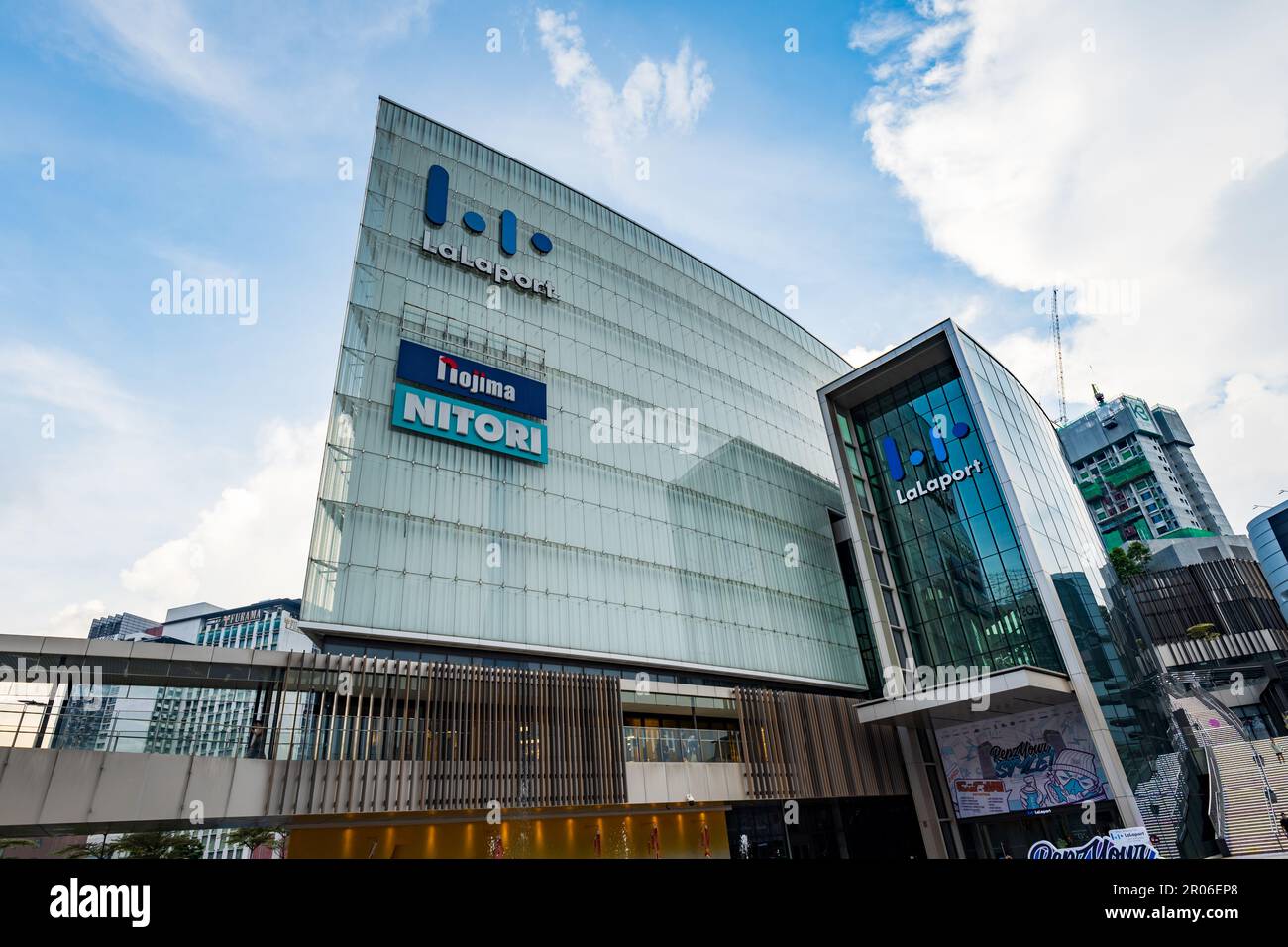 Kuala Lumpur, Malaysia - May 2023: Lalaport BBCC shopping center in ...