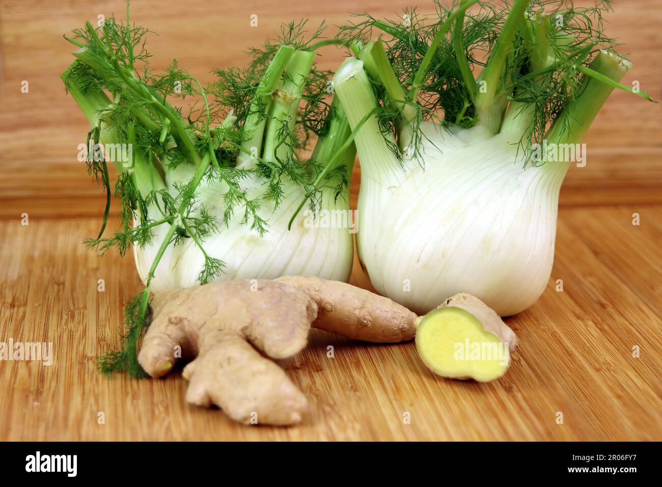 Vitamin Bomb Ginger And Fennel Stock Photo - Alamy