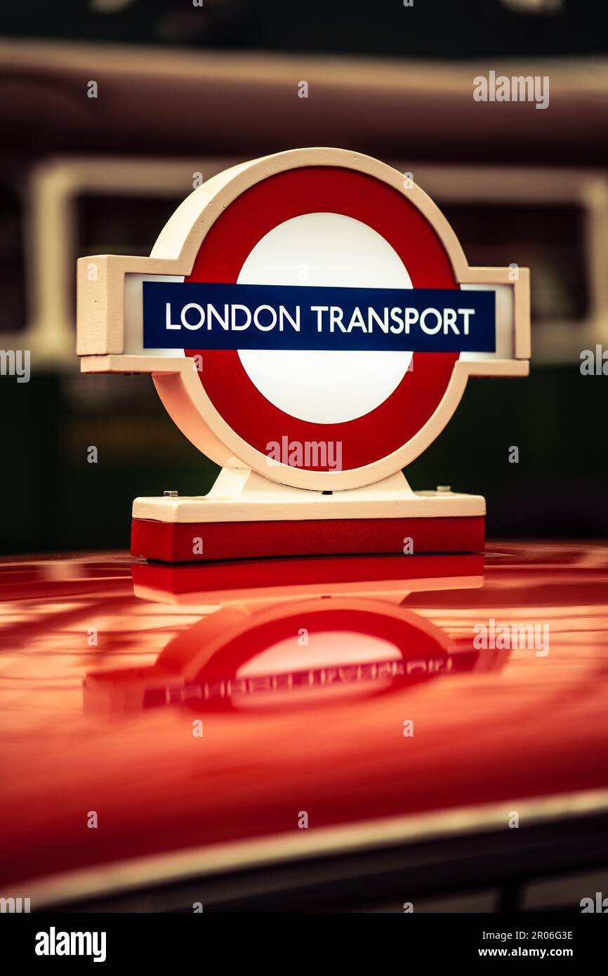 Vintage transport sign hi-res stock photography and images - Alamy