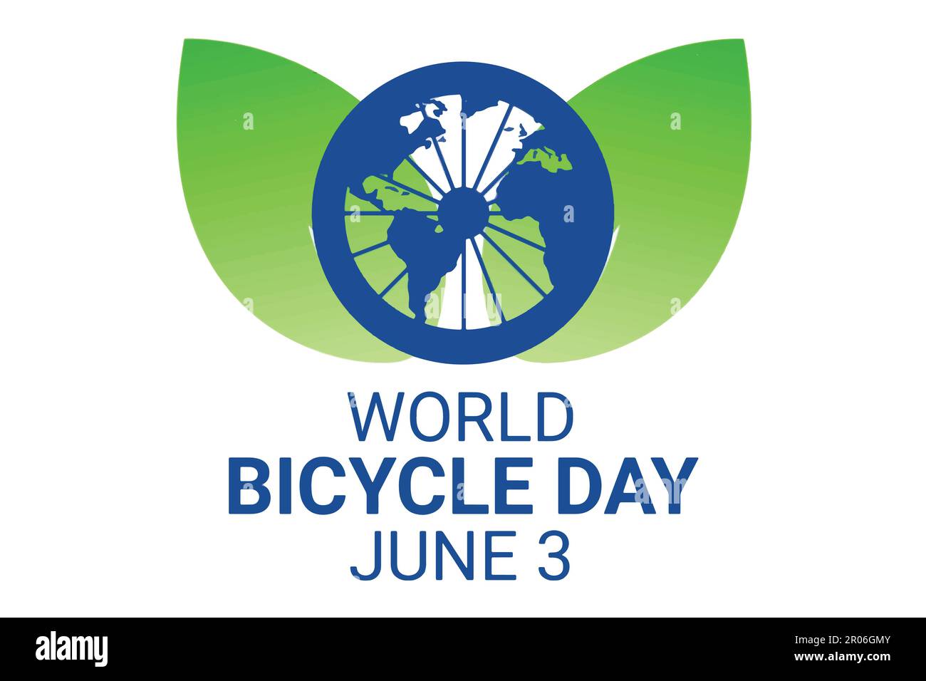 3 June World Bicycle Day Vector illustration . Suitable for greeting ...