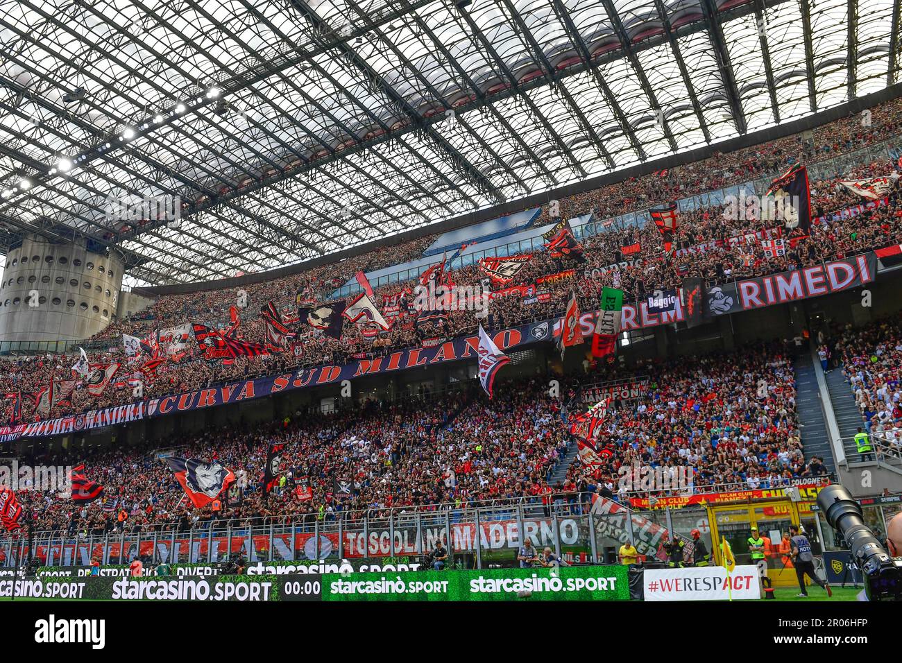 Ac milan san siro stands hi-res stock photography and images - Alamy