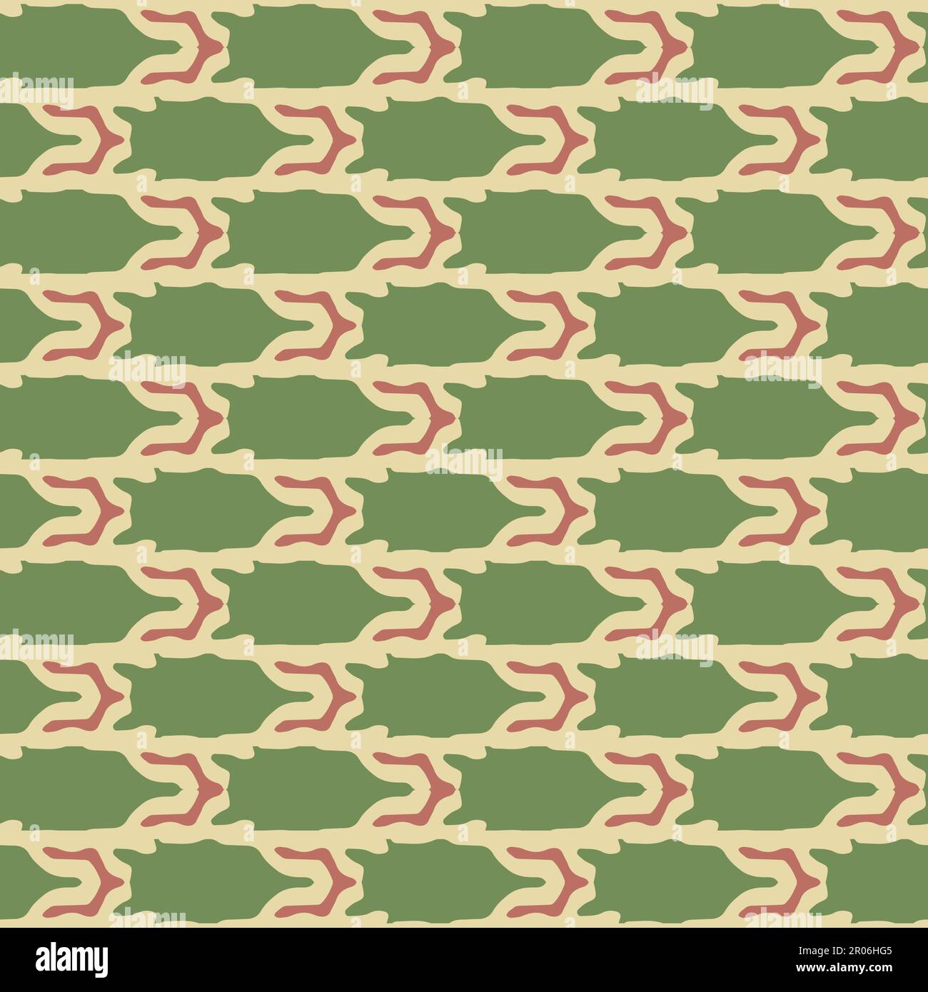 green brick wall tiles seamless vector pattern Stock Vector Image & Art ...
