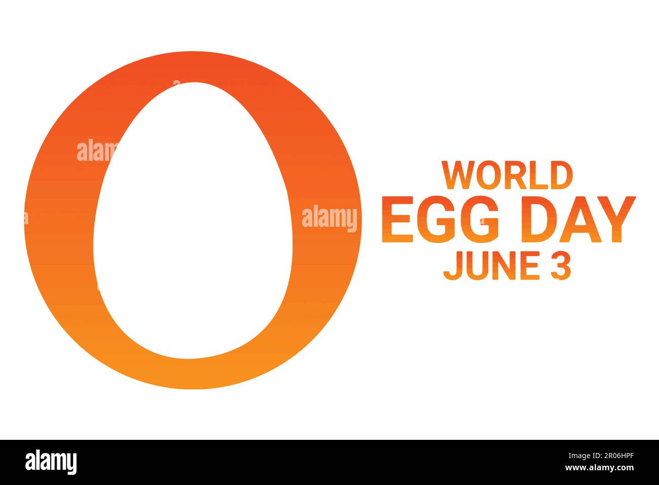 World Egg Day. June 3. Holiday concept. Template for background, banner ...