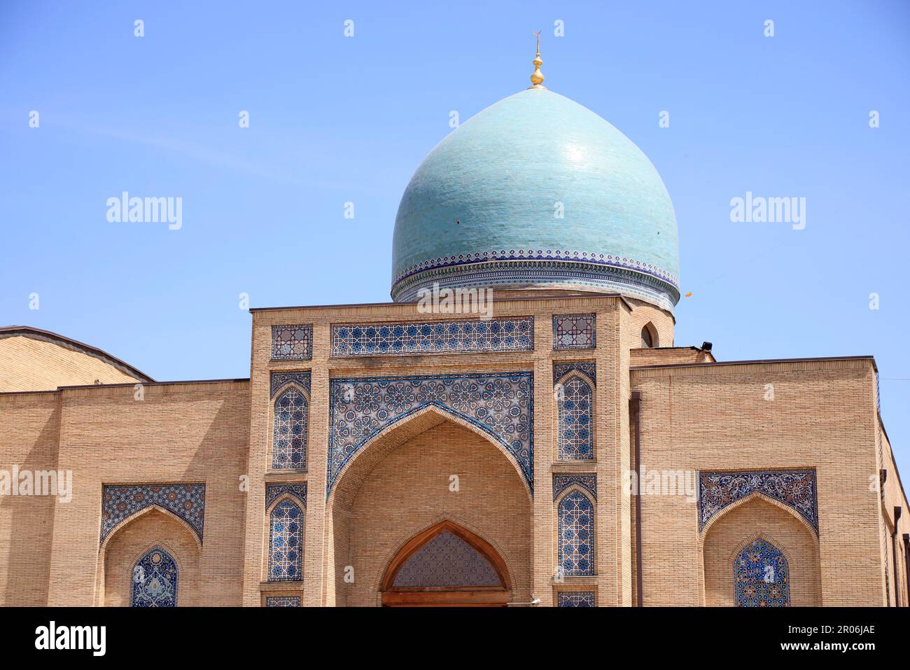 Detail view of the Khast Imam Complex in Tashkent, Uzbekistan Stock ...