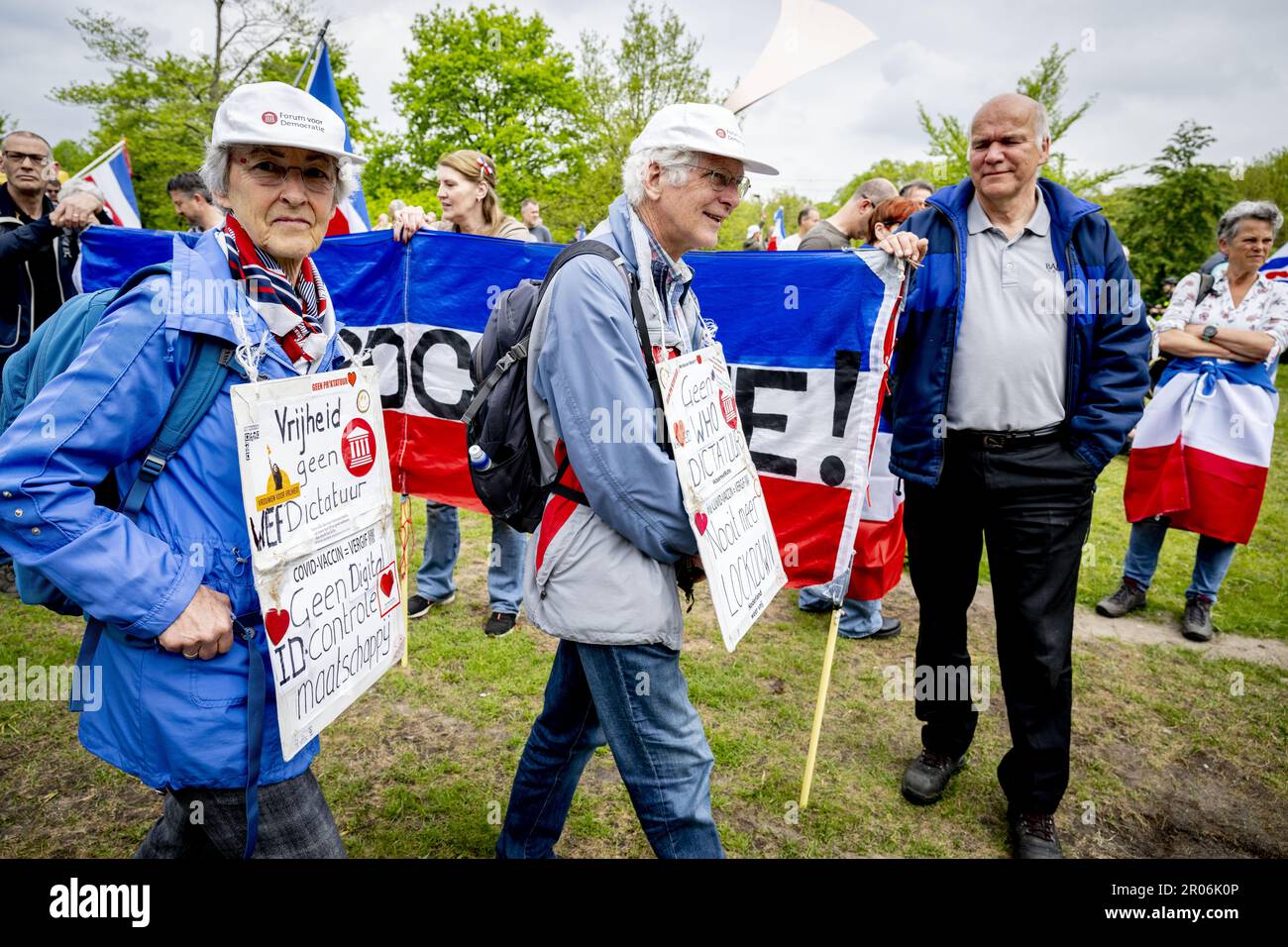 THE HAGUE - Members of the freedom movement Together for the ...