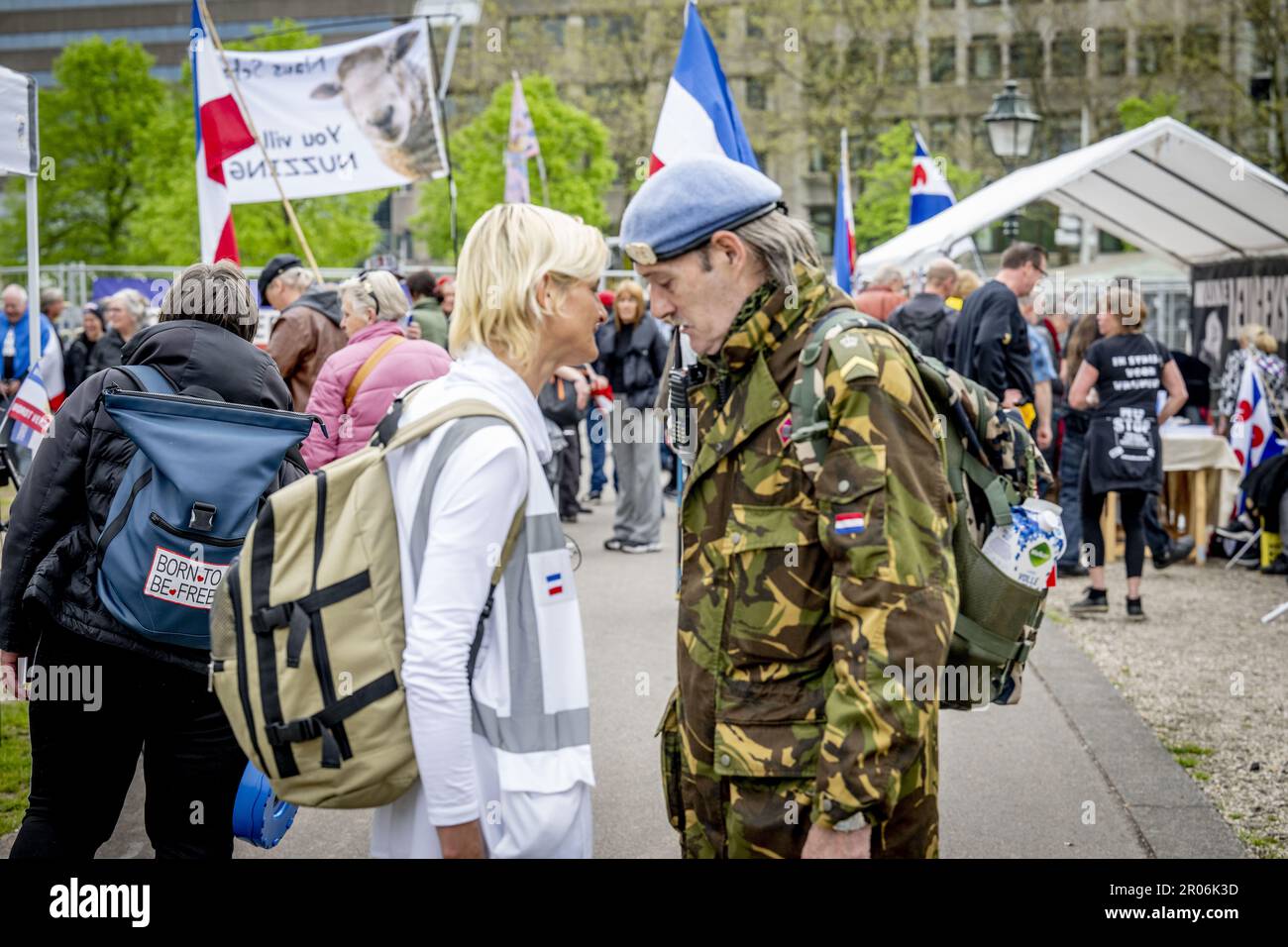 THE HAGUE - Members of the freedom movement Together for the ...