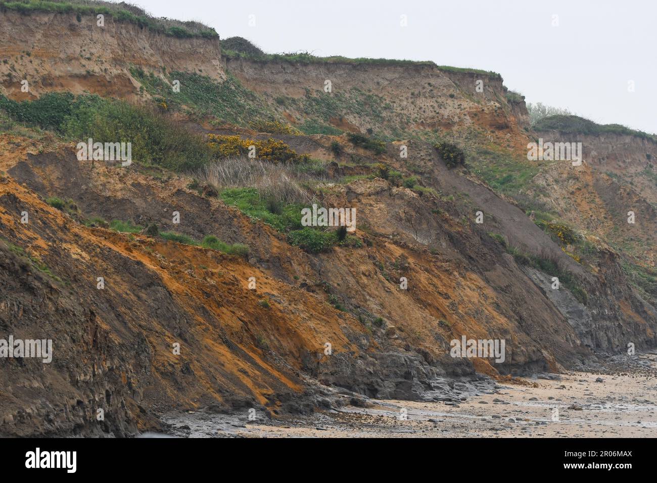 The Naze cliffs Stock Photo - Alamy