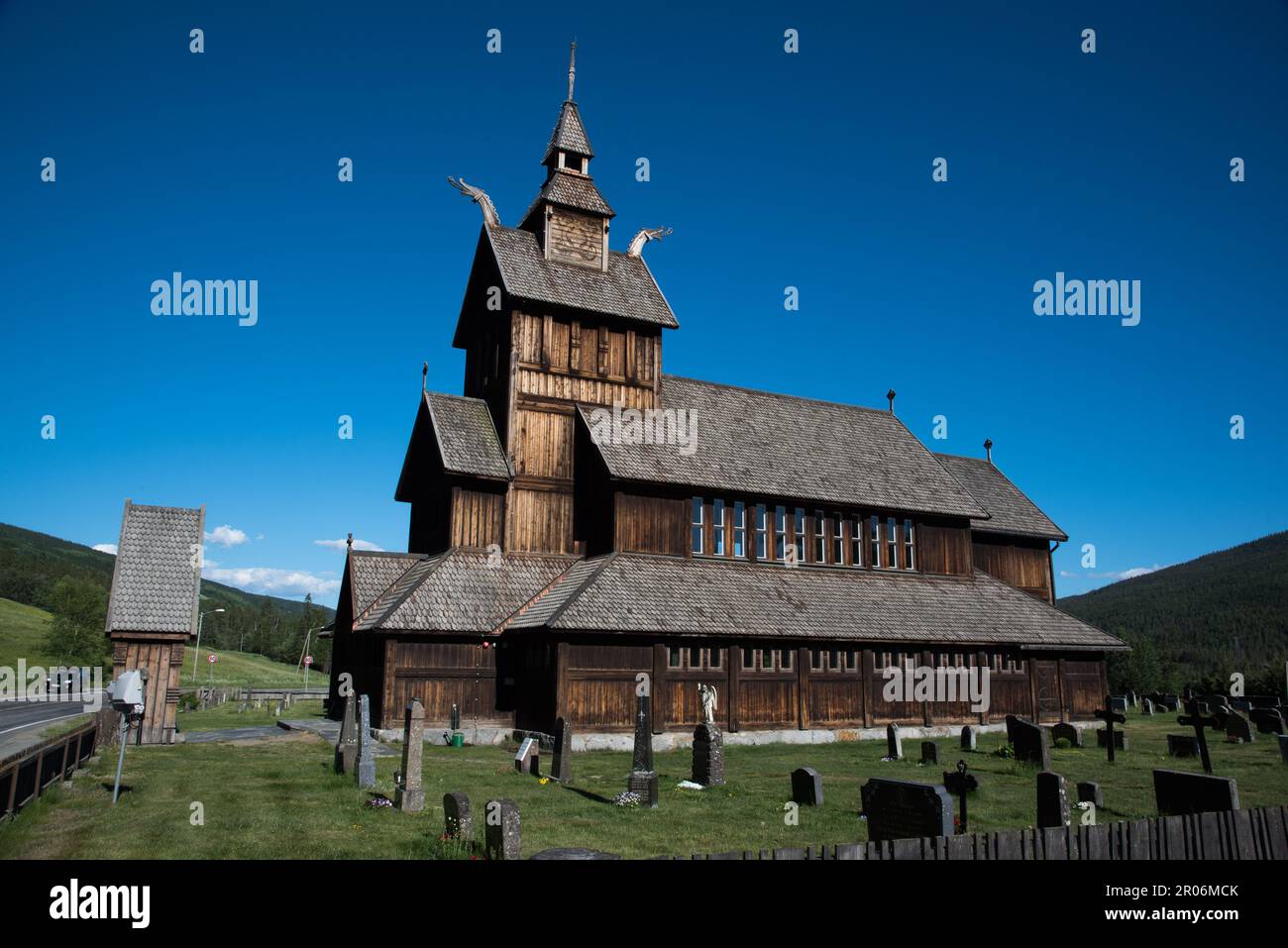 Uvdal church was constructed in 1893 in Uvdal which is part of Nore og ...
