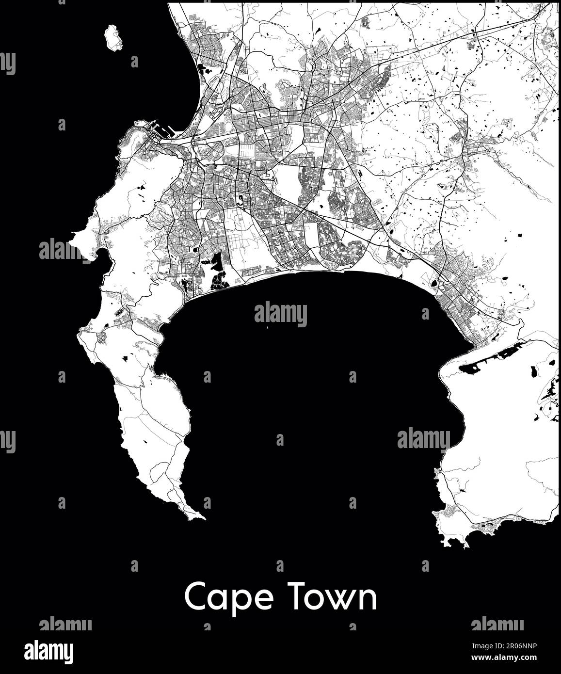 Cape Town Centre Stock Vector Images Alamy