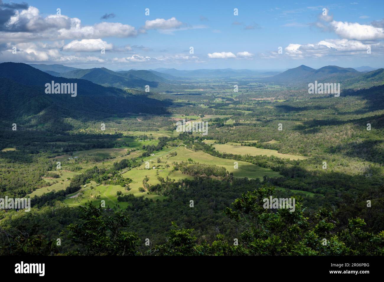 Pioneer Valley from the Sky Window Observation Deck, Eungella National ...
