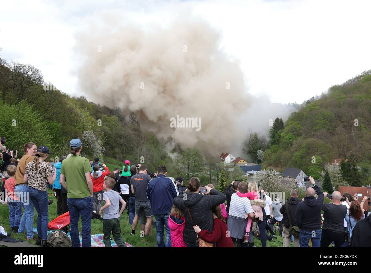 firo : May 7th, 2023, Germany, NRW, traffic, motorways, A45, Rahmede ...