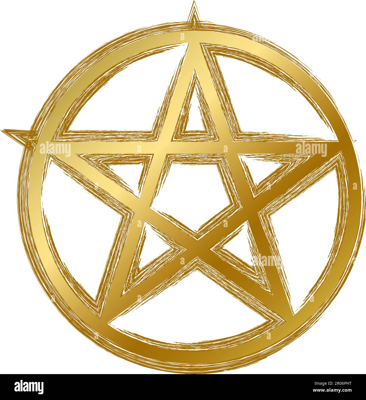 Traditional religious mystical Wicca pentagram talisman amulet ...