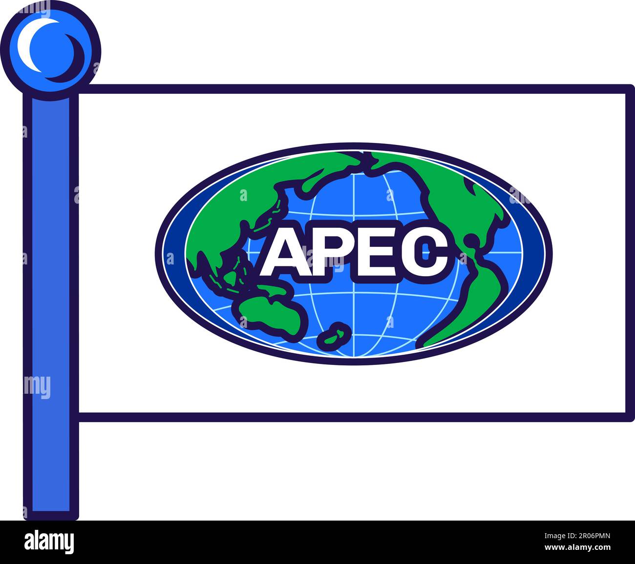 The asia pacific economic cooperation Stock Vector Images - Alamy