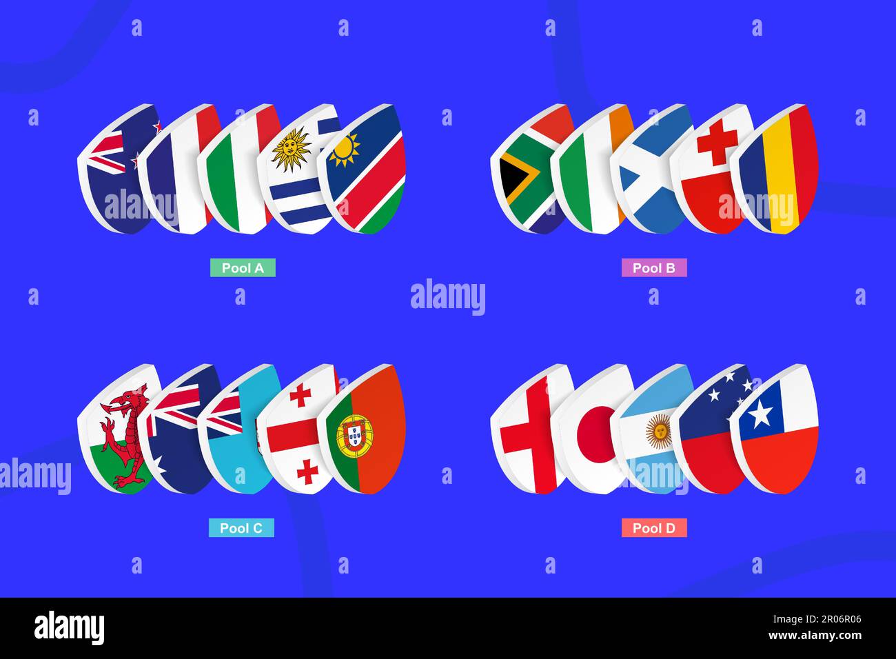 2023 rugby world cup africa Stock Vector Images - Alamy