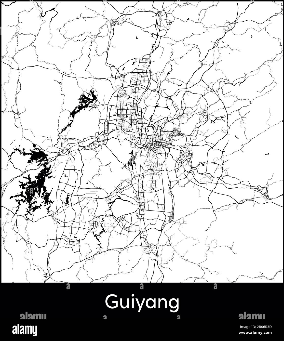 Asia map Black and White Stock Photos & Images - Alamy