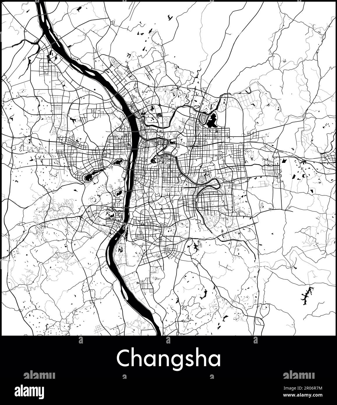 Changsha map hi-res stock photography and images - Alamy