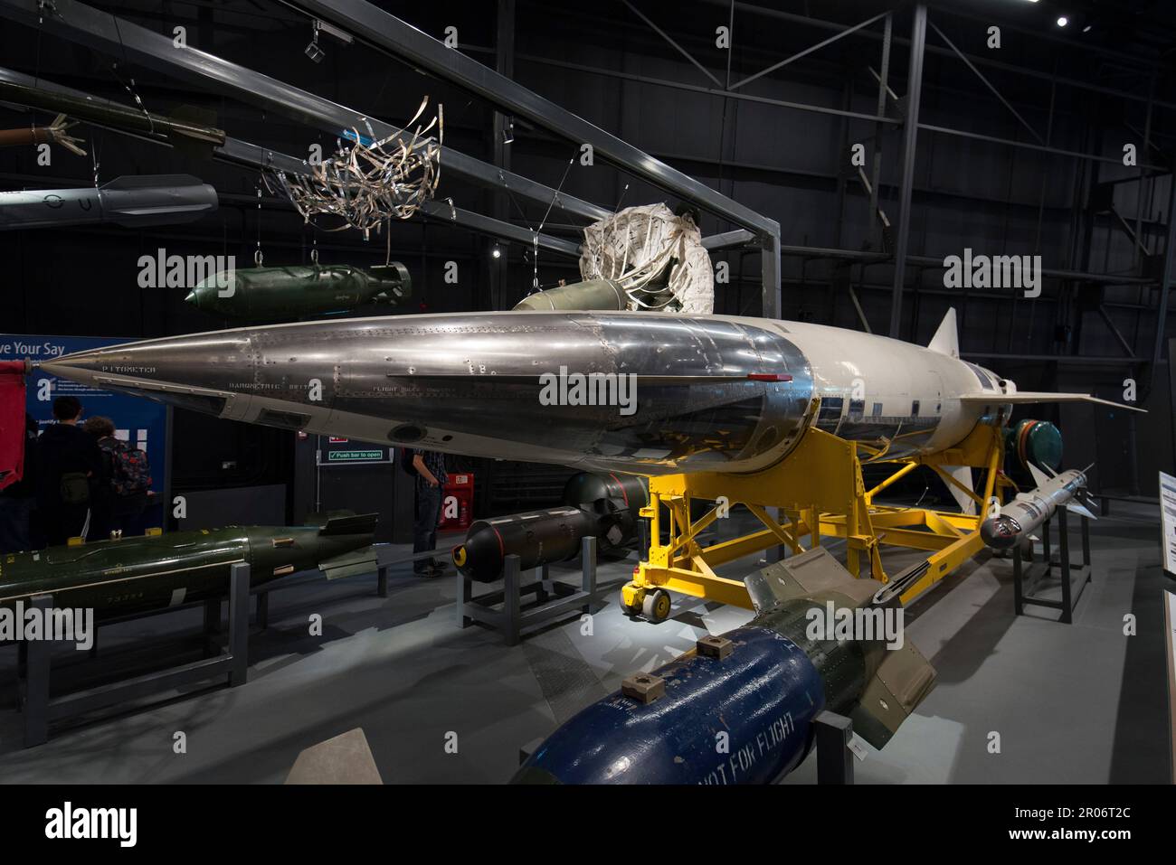 Hawker-Siddeley Blue Steel - UK stand-off nuclear missile Stock Photo ...
