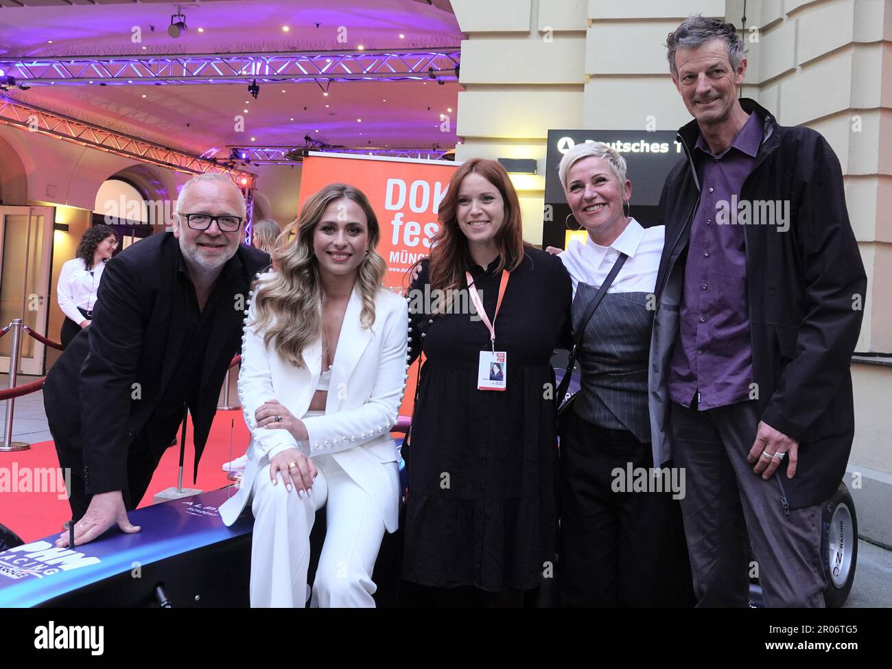 Munich, Germany. 06th May, 2023. Film producer Christian Beetz (l-r ...
