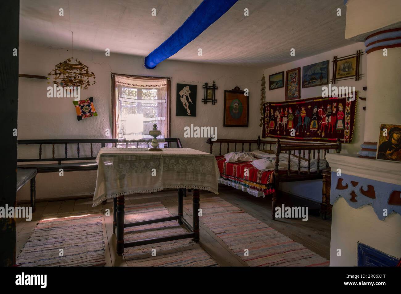 BUCHAREST, ROMANIA - Dimitrie Gusti National Village Museum. Romanian ...