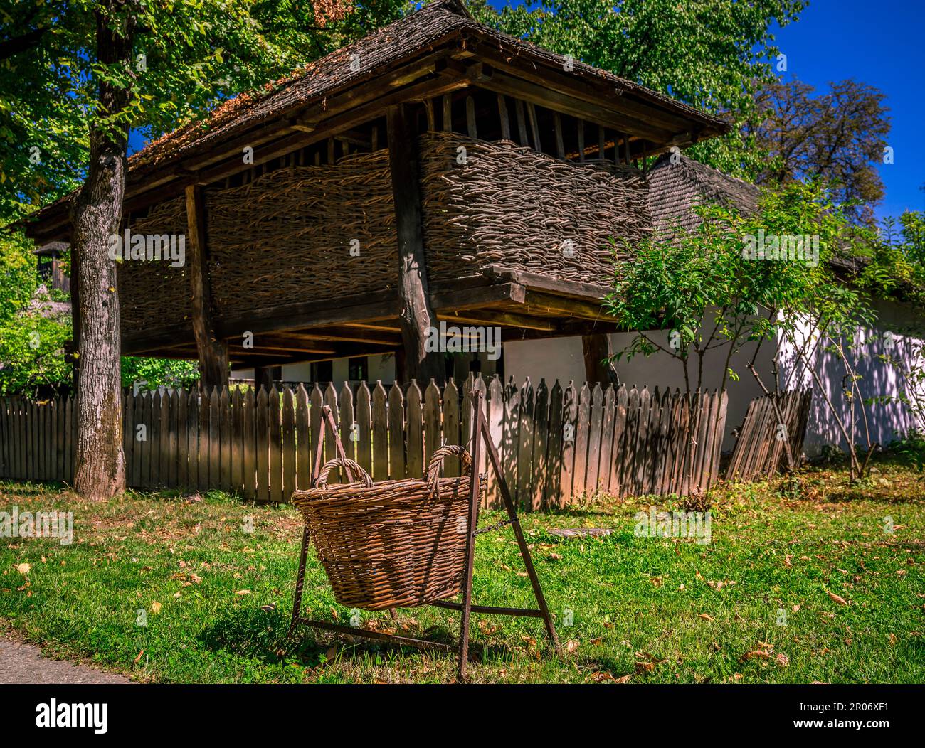 BUCHAREST, ROMANIA - Dimitrie Gusti National Village Museum, located in ...