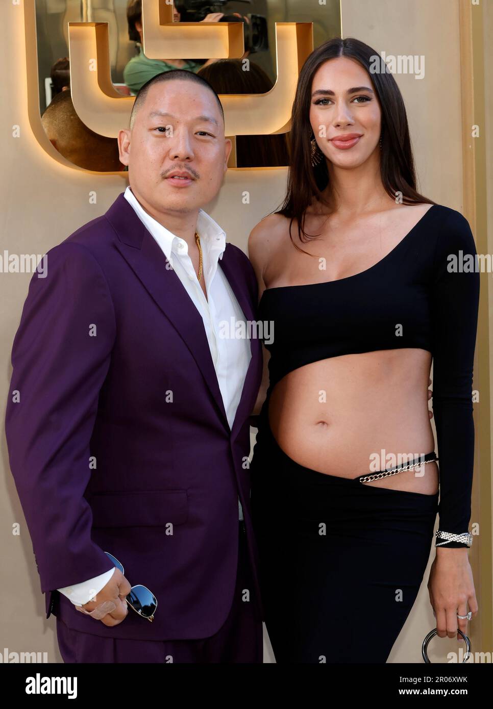 Los Angeles, Ca. 6th May, 2023. Eddie Huang, Shia Blanca at the Gold ...