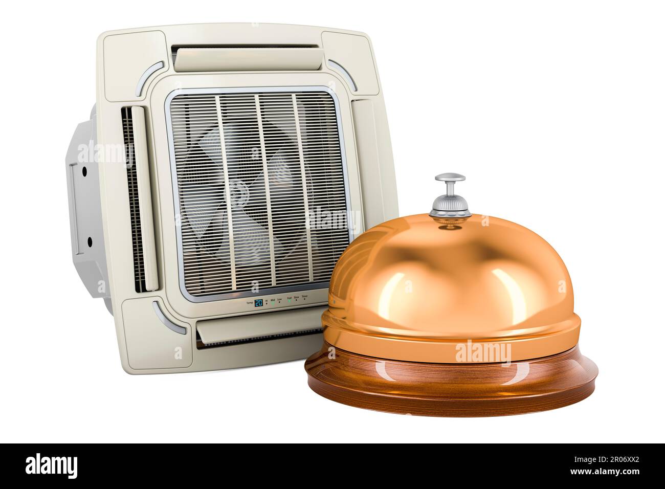 Ceiling Cassette Unit, Indoor Unit of Air Condition with reception bell ...