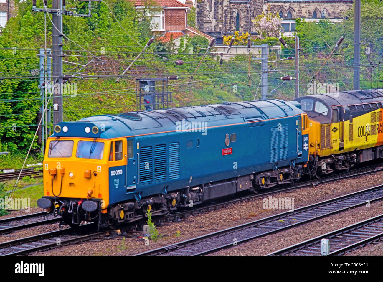 Class 50 locomotive fearless hi-res stock photography and images - Alamy